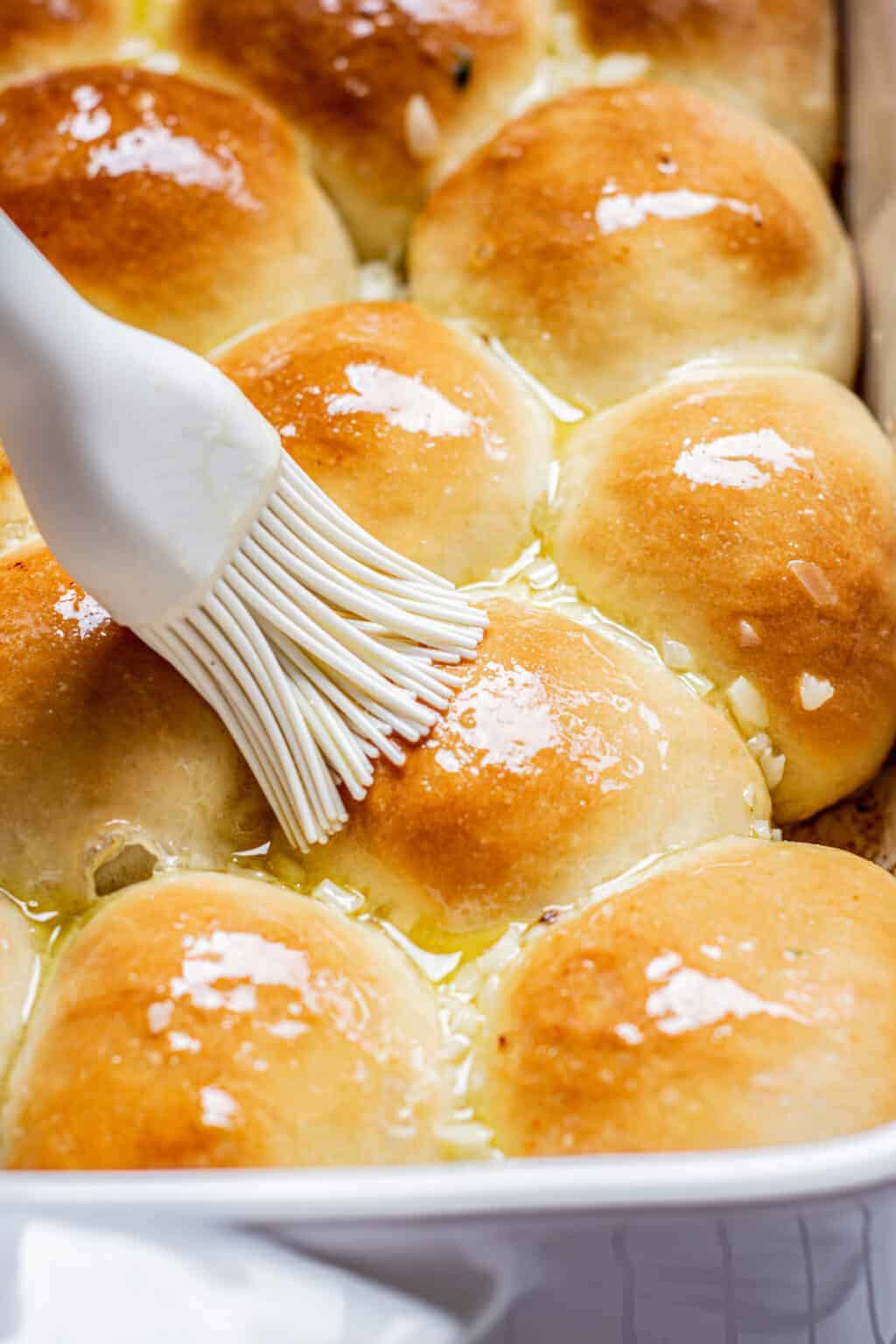 The Best Garlic Bread Bites - Baking with Butter