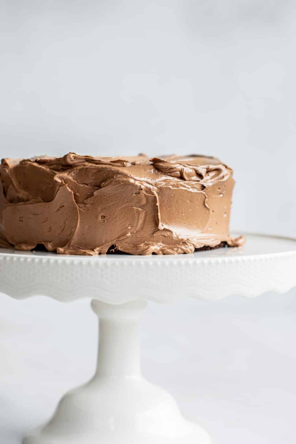 Moist 6-inch Chocolate Cake (single layer) - Baking with Butter