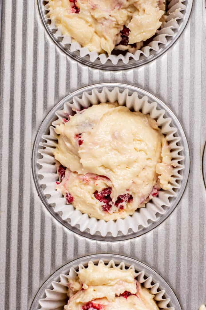 White Chocolate Raspberry Cupcakes - Baking with Butter