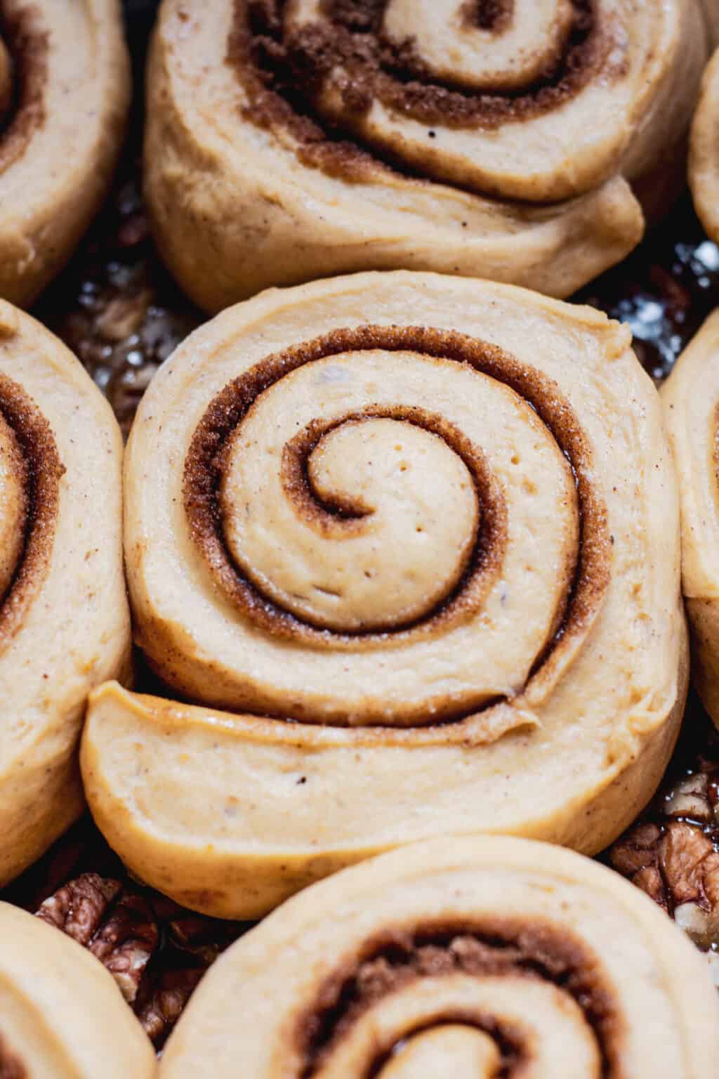 Pumpkin Sticky Buns - Baking with Butter