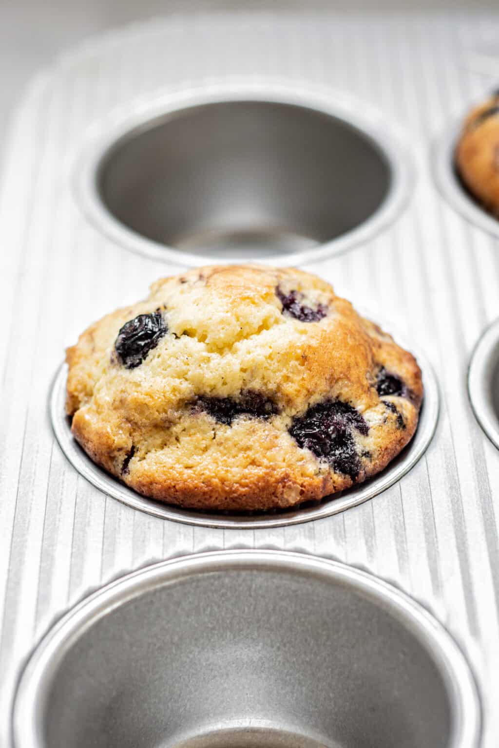 Small-Batch Blueberry Muffins - Baking with Butter