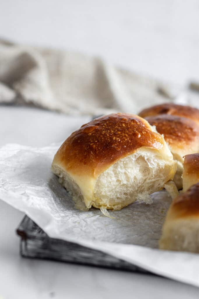 Fluffy Sourdough Rolls Recipe - Baking with Butter