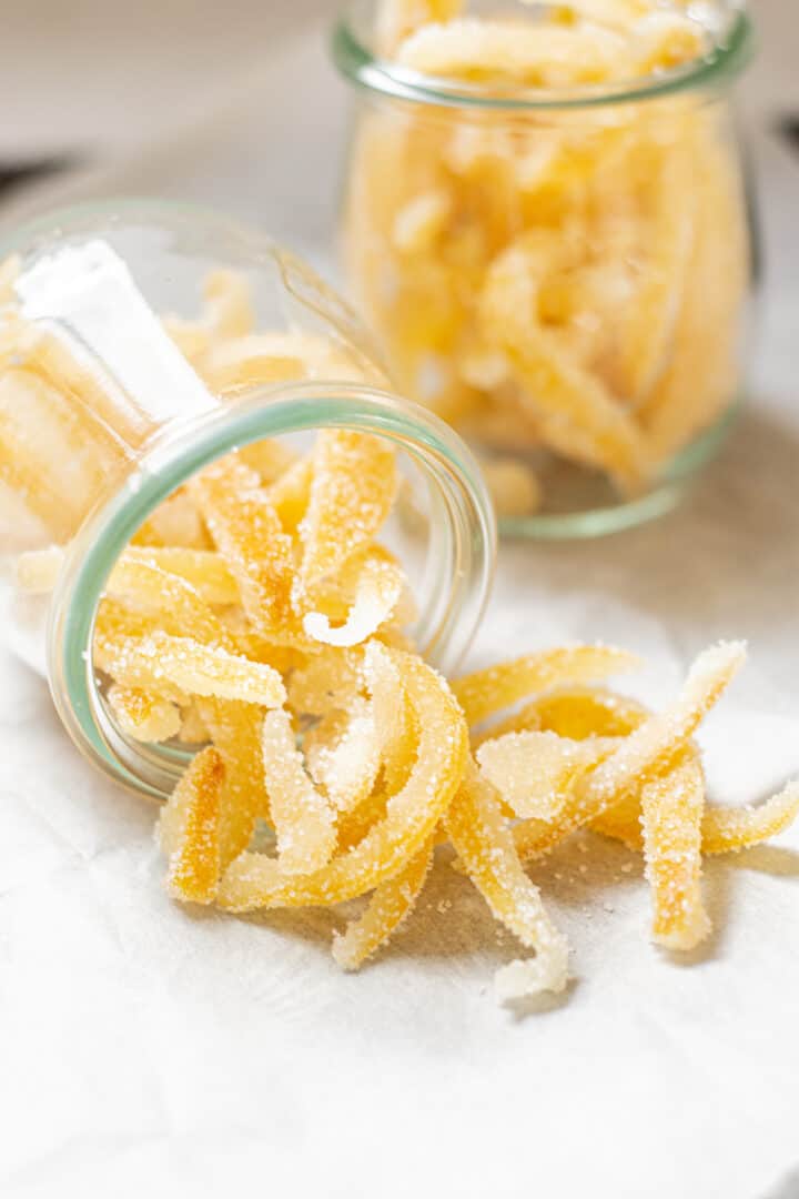 How To Make Candied Lemon Peel - Baking with Butter