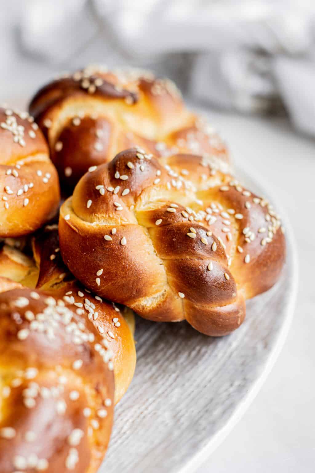 Easy Challah Bun Recipe - Baking With Butter