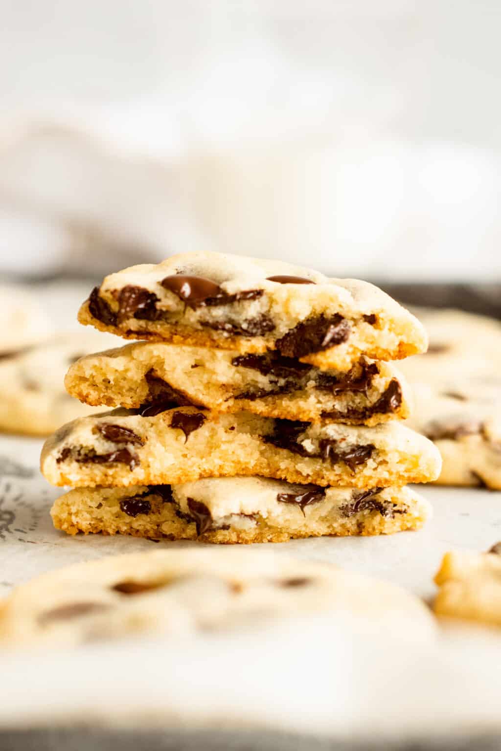 Condensed Milk Chocolate Chip Cookies - Baking with Butter