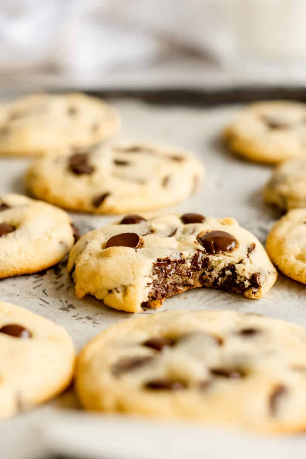 Condensed Milk Chocolate Chip Cookies - Baking with Butter