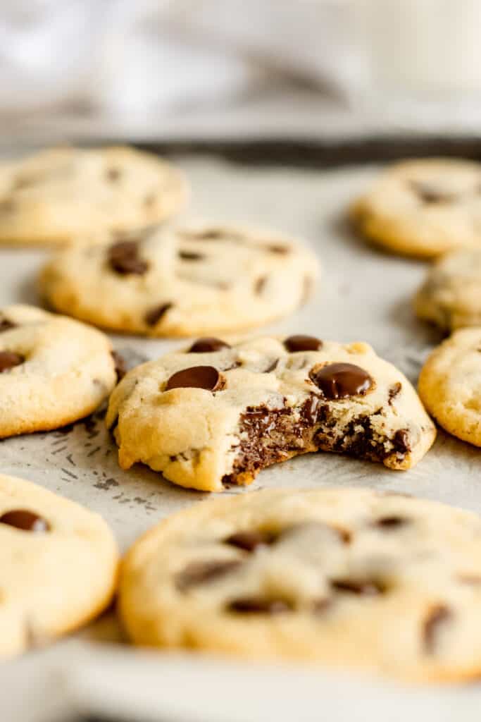 Condensed Milk Chocolate Chip Cookies - Baking with Butter