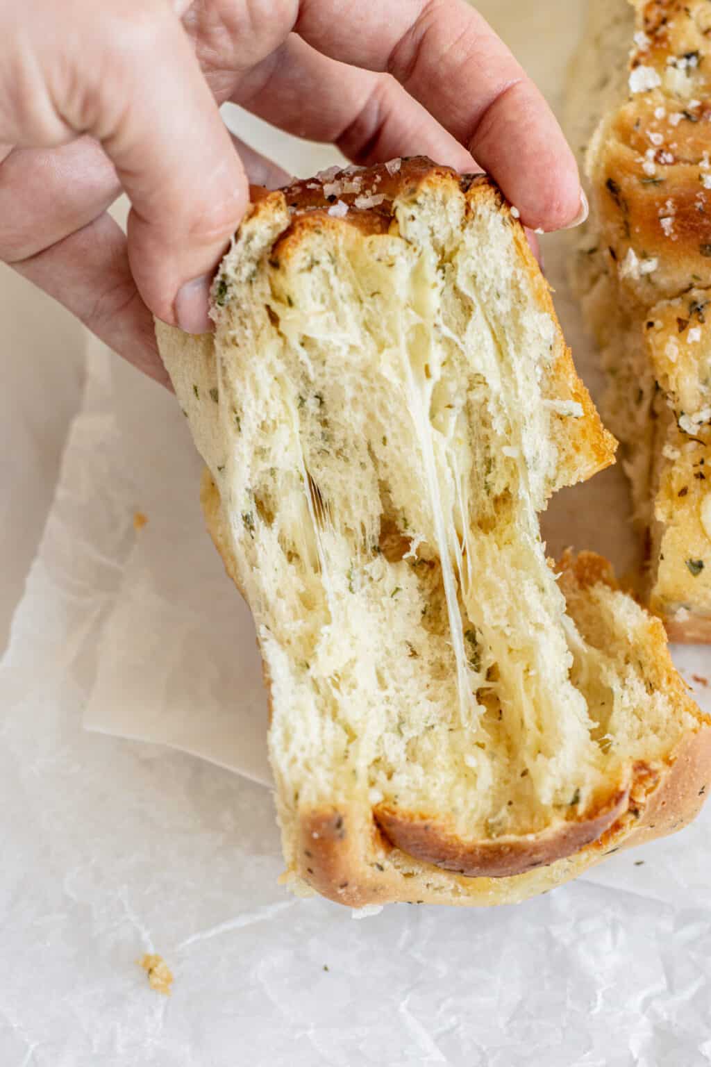 Easy Cheesy Garlic Butter Rolls - Baking with Butter