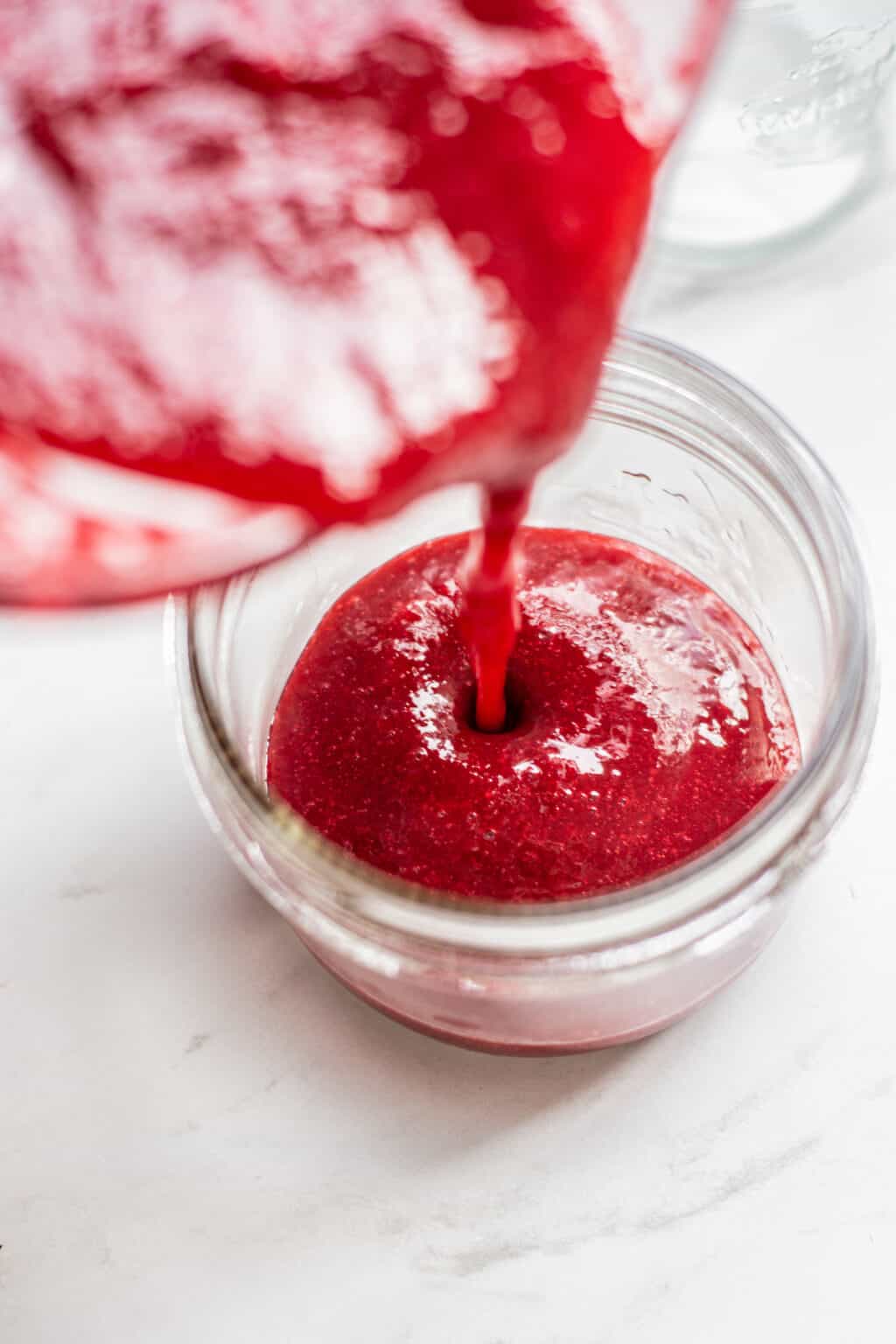 Easy Raspberry Coulis - Baking with Butter