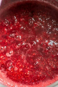 Easy Raspberry Coulis - Baking with Butter