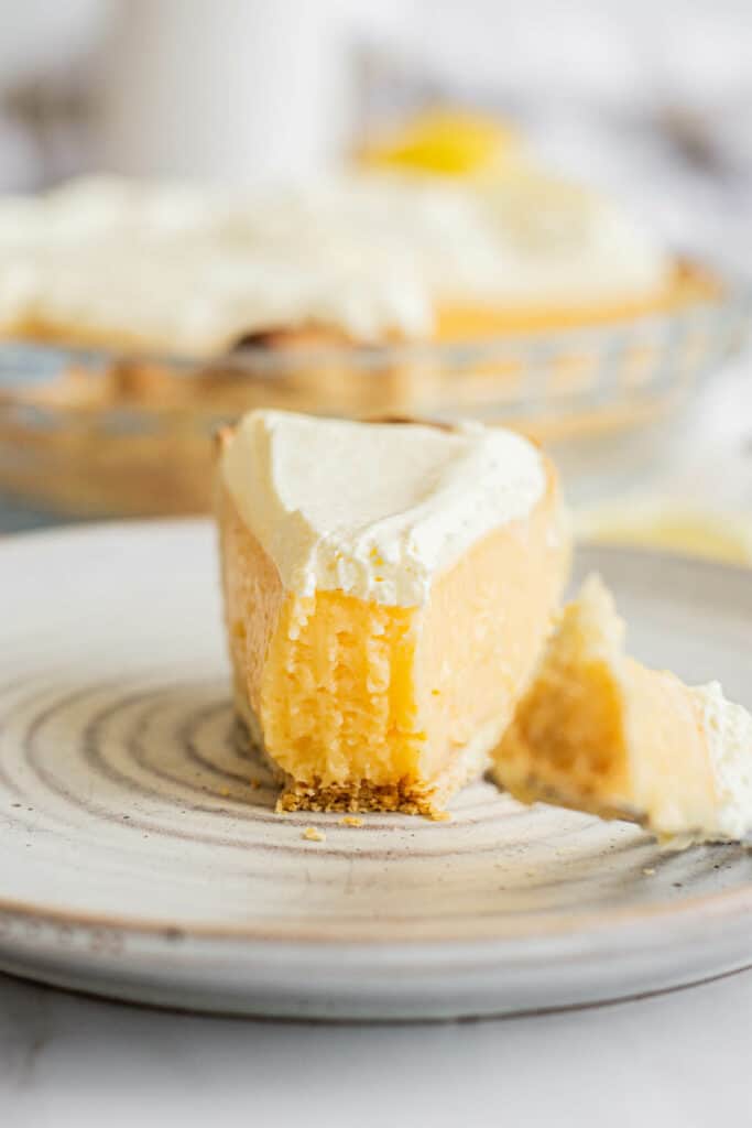 Old-Fashioned Lemon Pie - Baking With Butter