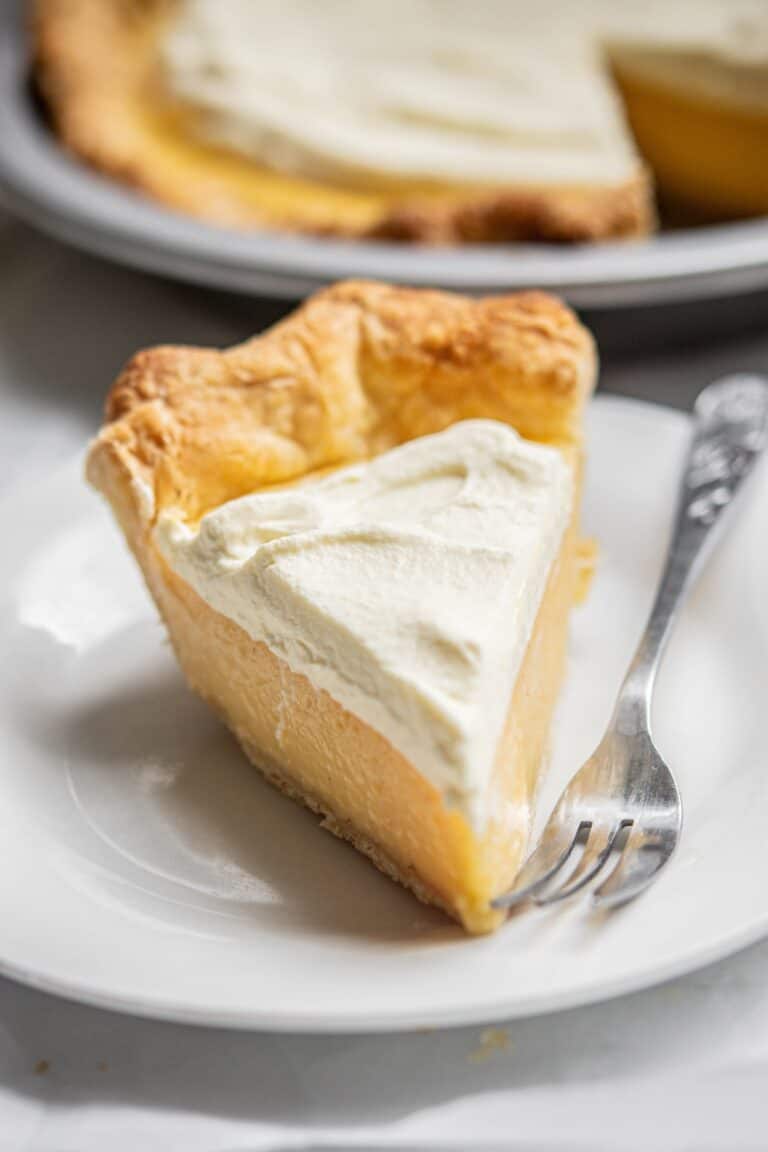 Old-Fashioned Lemon Pie - Baking with Butter