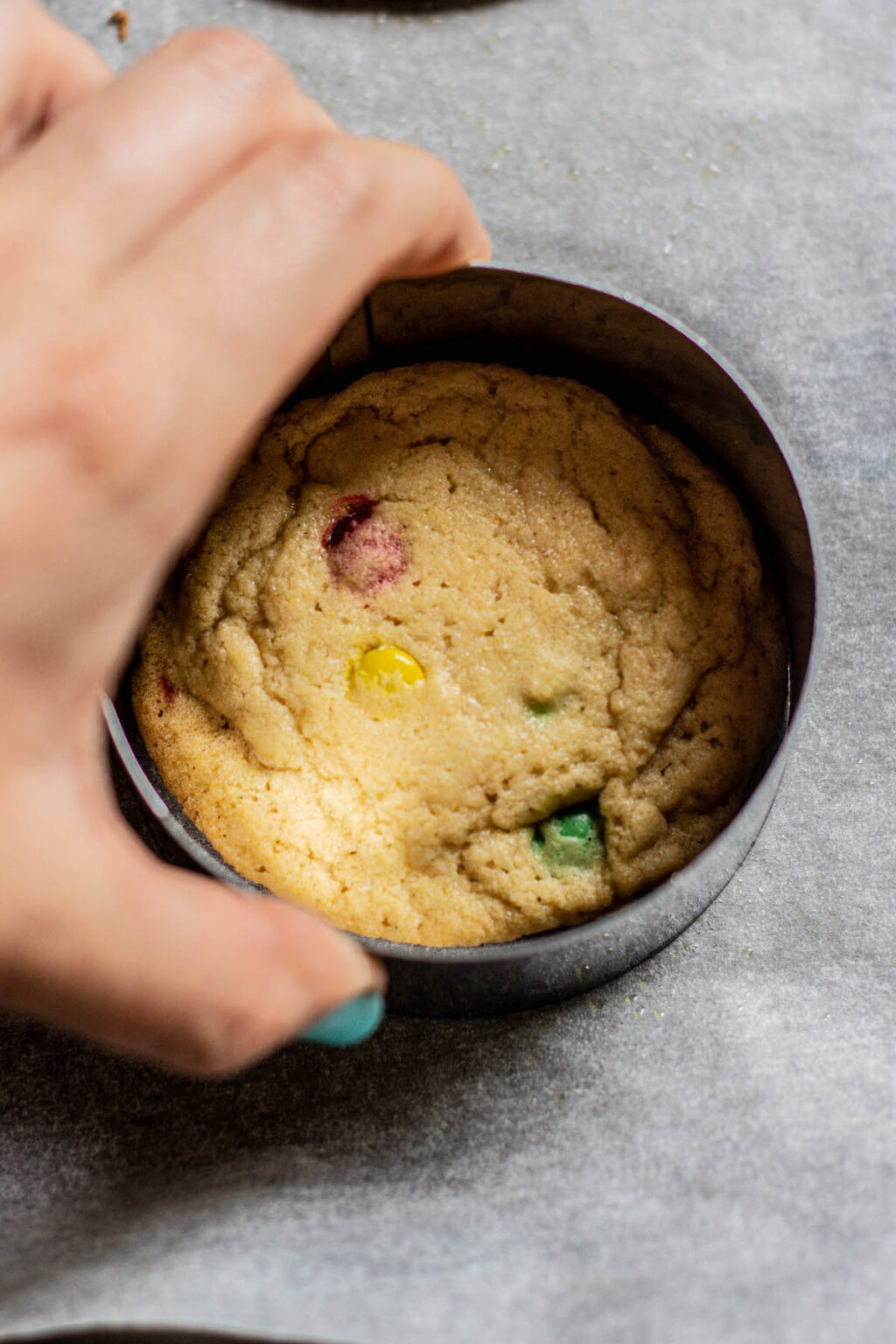 Mini M&M Cookies - Baking with Butter