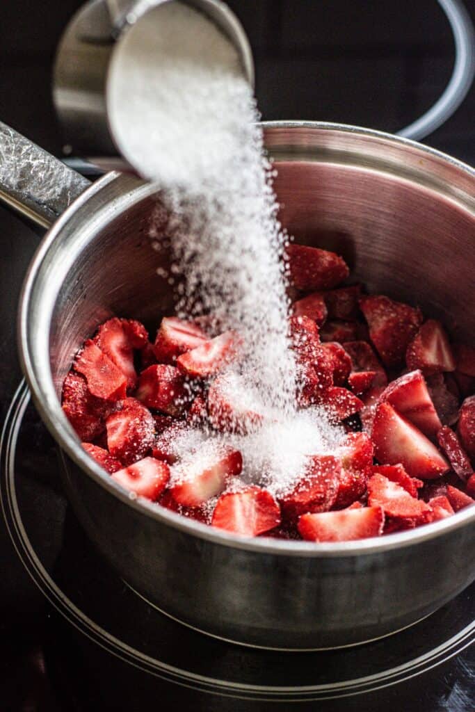 Homemade Strawberry Compote - Baking with Butter