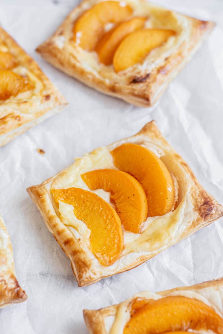 Easy Peach Danish Recipe - Baking with Butter