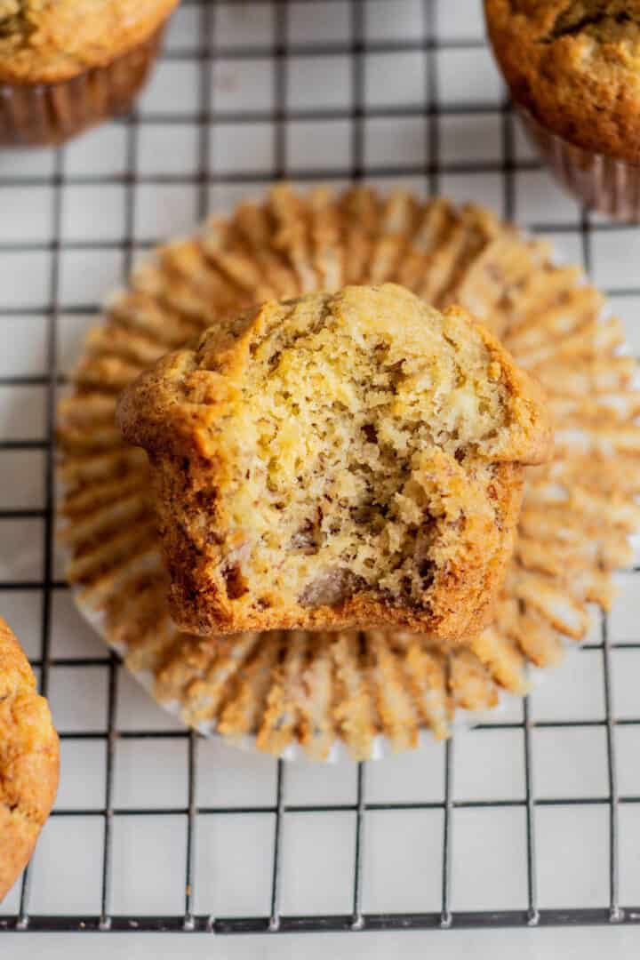 Small Batch Banana Muffins - Baking with Butter