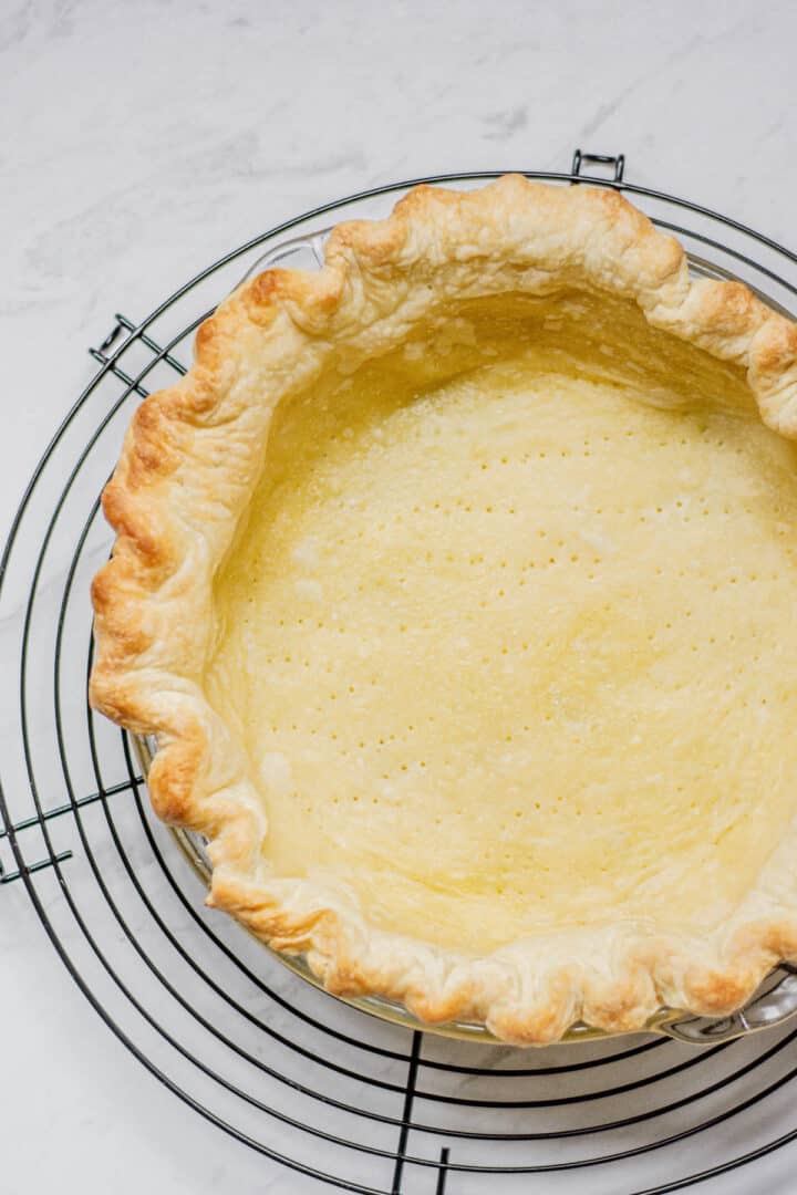 Blind Baking Pie Crust - Baking with Butter