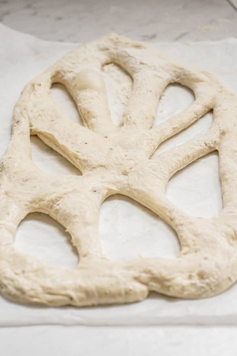 Easy Fougasse Recipe - Baking with Butter