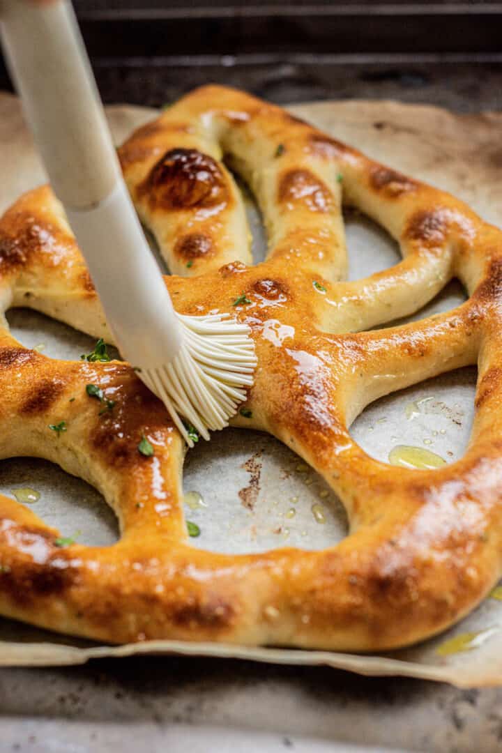 Easy Fougasse Recipe - Baking with Butter