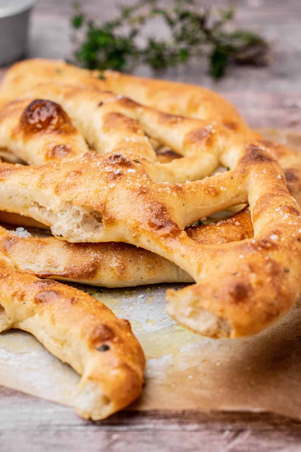 Easy Fougasse Recipe - Baking with Butter