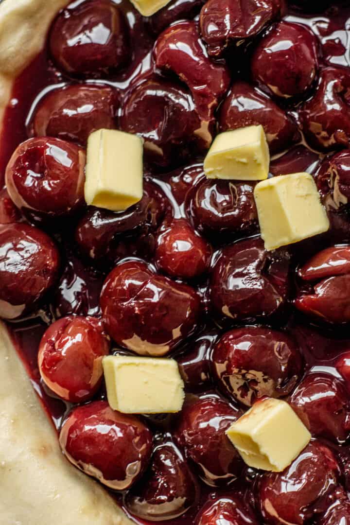 Cherry Pie with Frozen Cherries - Baking With Butter