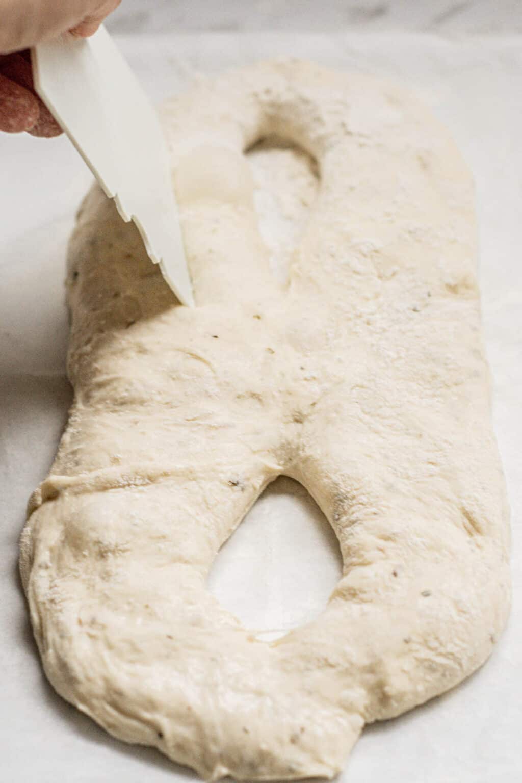 Easy Fougasse Recipe - Baking with Butter