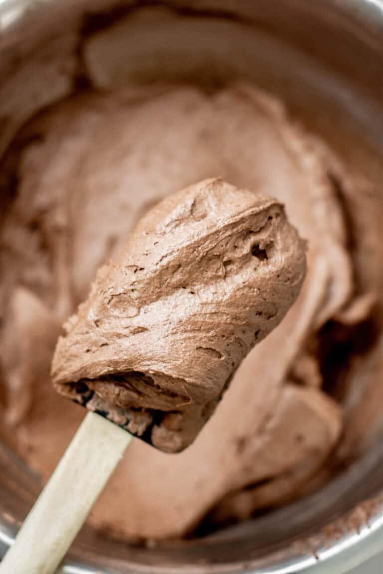 Small Batch Chocolate Buttercream Frosting - Baking with Butter