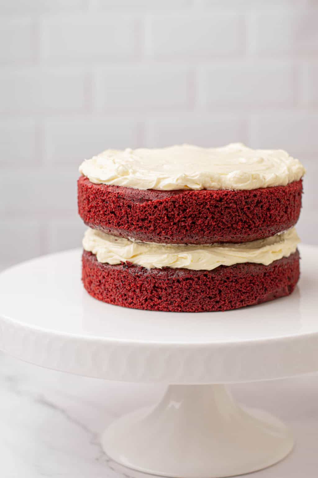 6-Inch Red Velvet Cake - Baking with Butter
