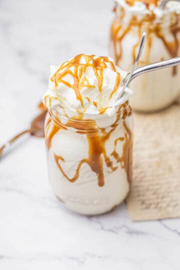 Creamy Butterscotch Milkshake - Baking with Butter