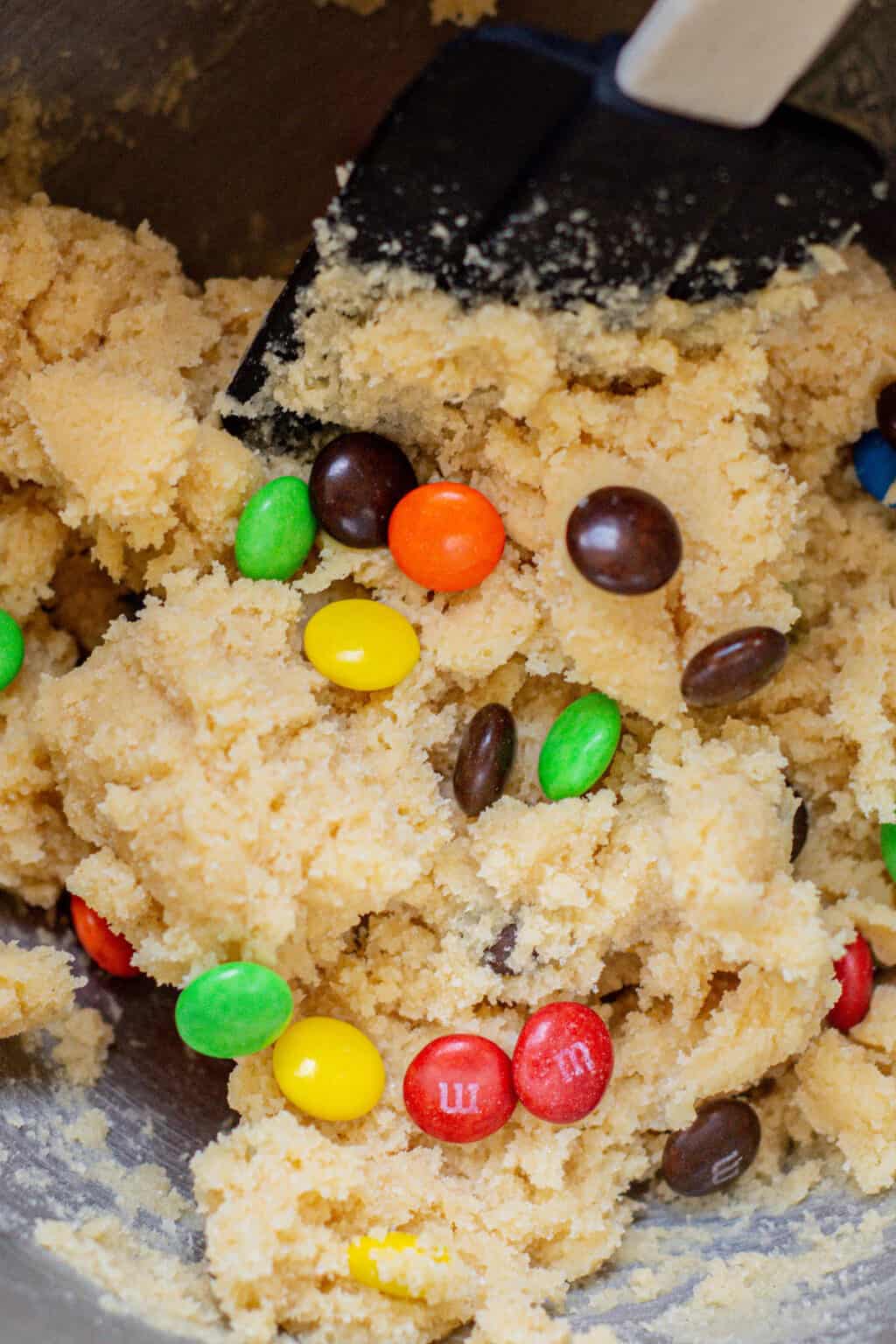 Chewy M&M Sugar Cookies - Baking with Butter