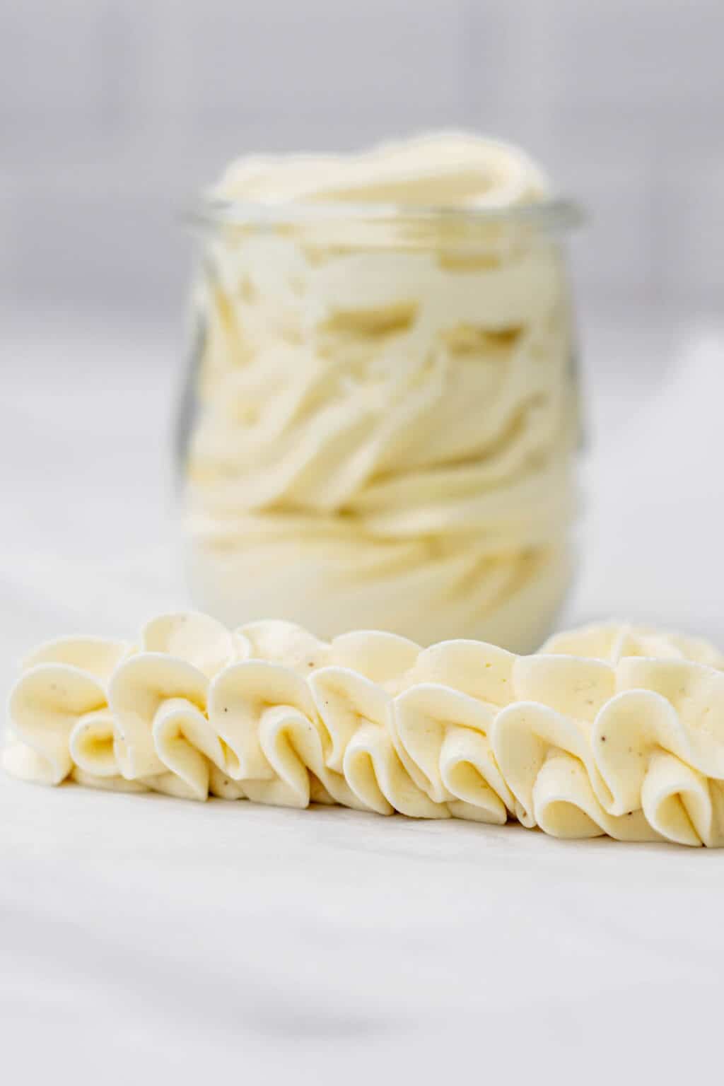 Less Sweet Buttercream Frosting - Baking with Butter