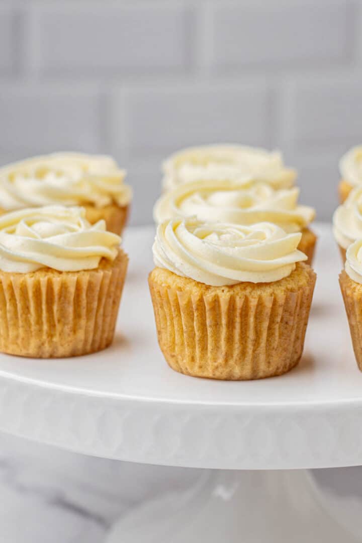 Less Sweet Buttercream Frosting - Baking with Butter