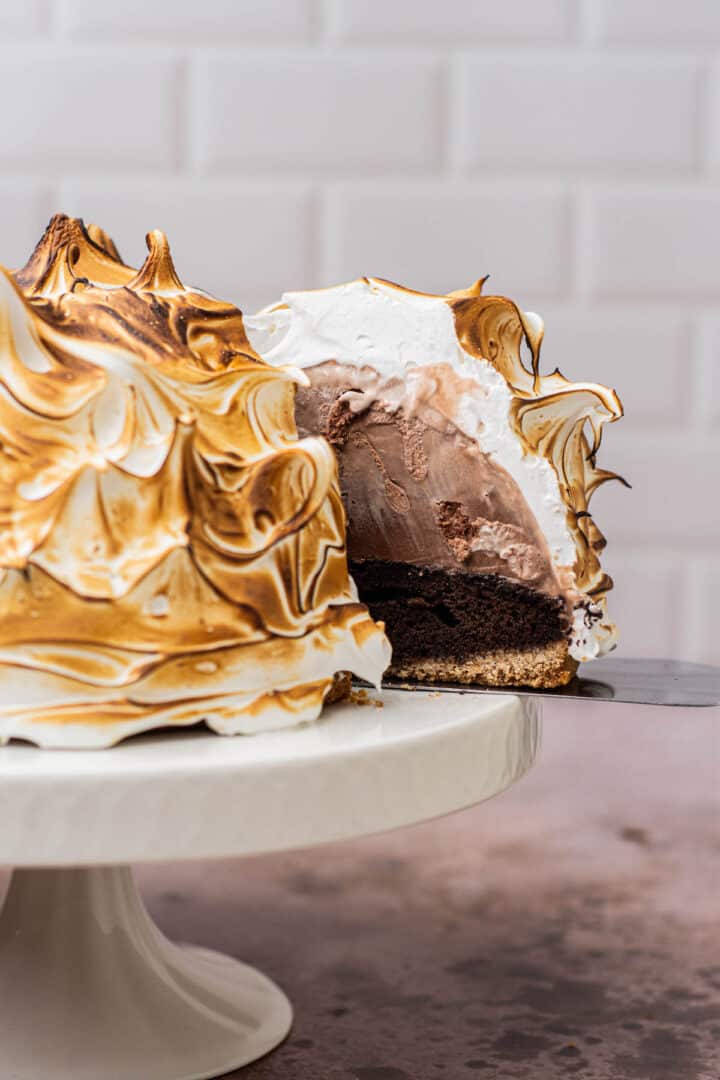 S'mores Baked Alaska - Baking With Butter