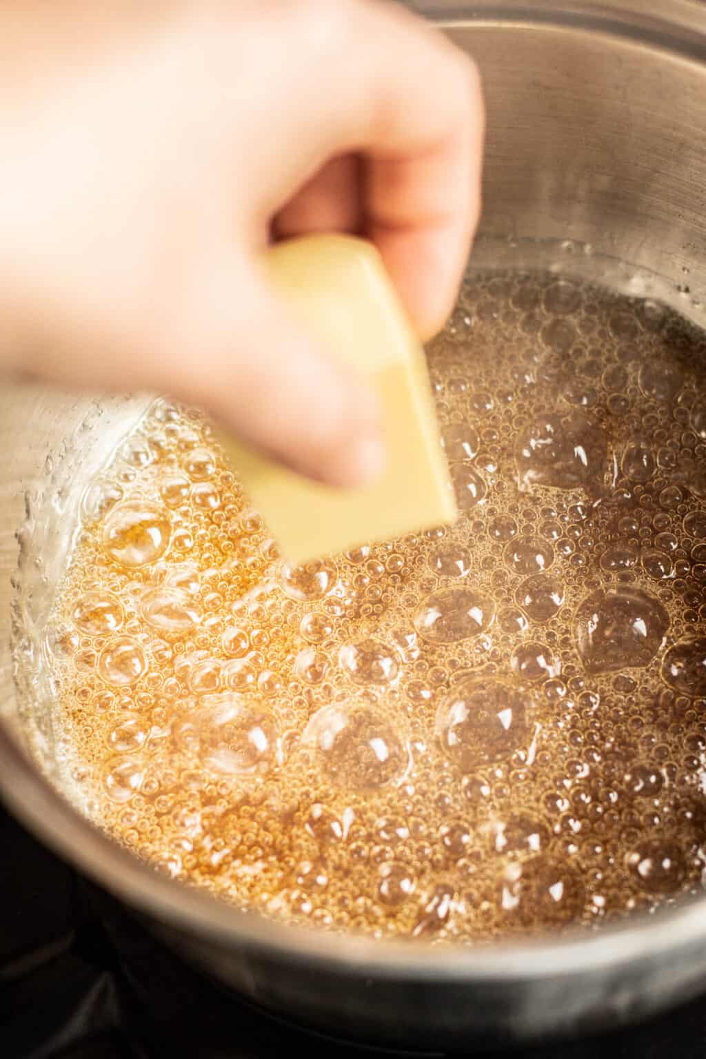 Wet Caramel Method - Step by Step - Baking with Butter