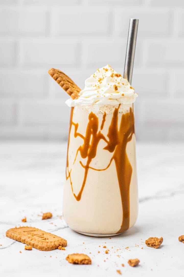 Biscoff Milkshake - Baking with Butter