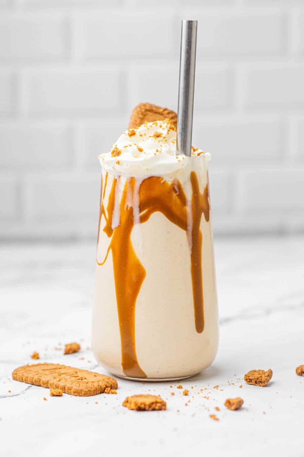 Biscoff Milkshake - Baking with Butter