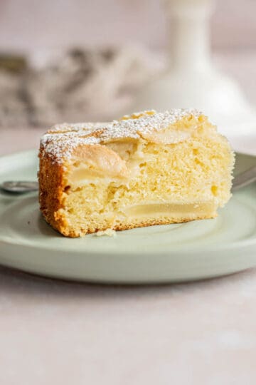 Easy French Pear Cake - Baking with Butter