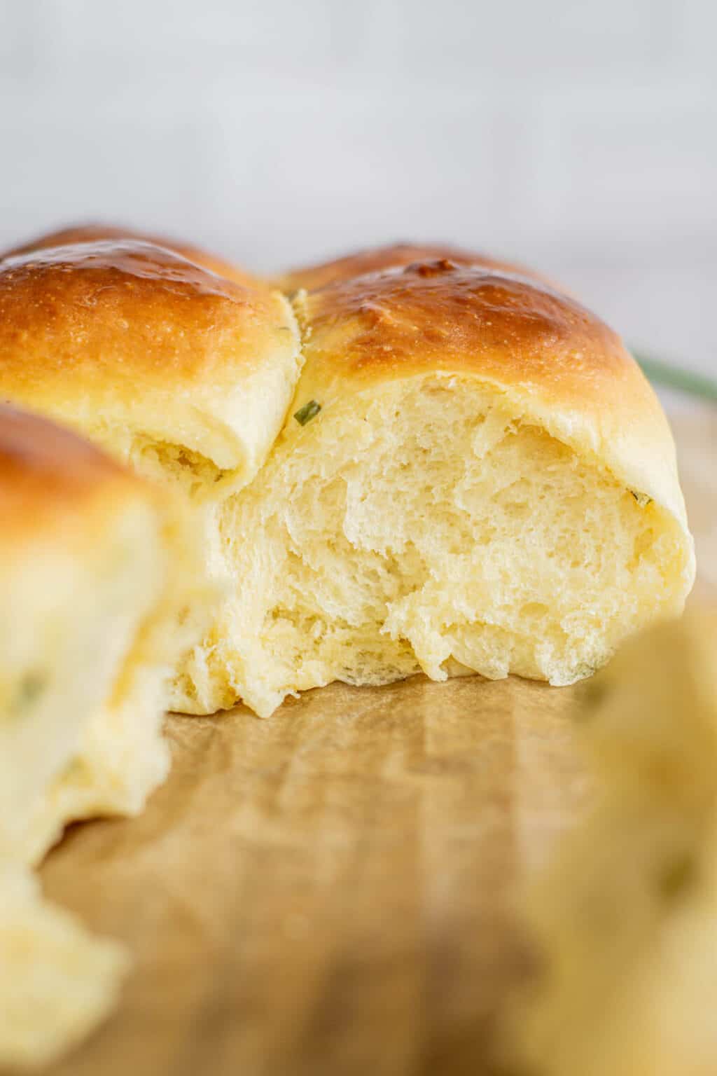 Sour Cream and Chive Rolls - Baking with Butter