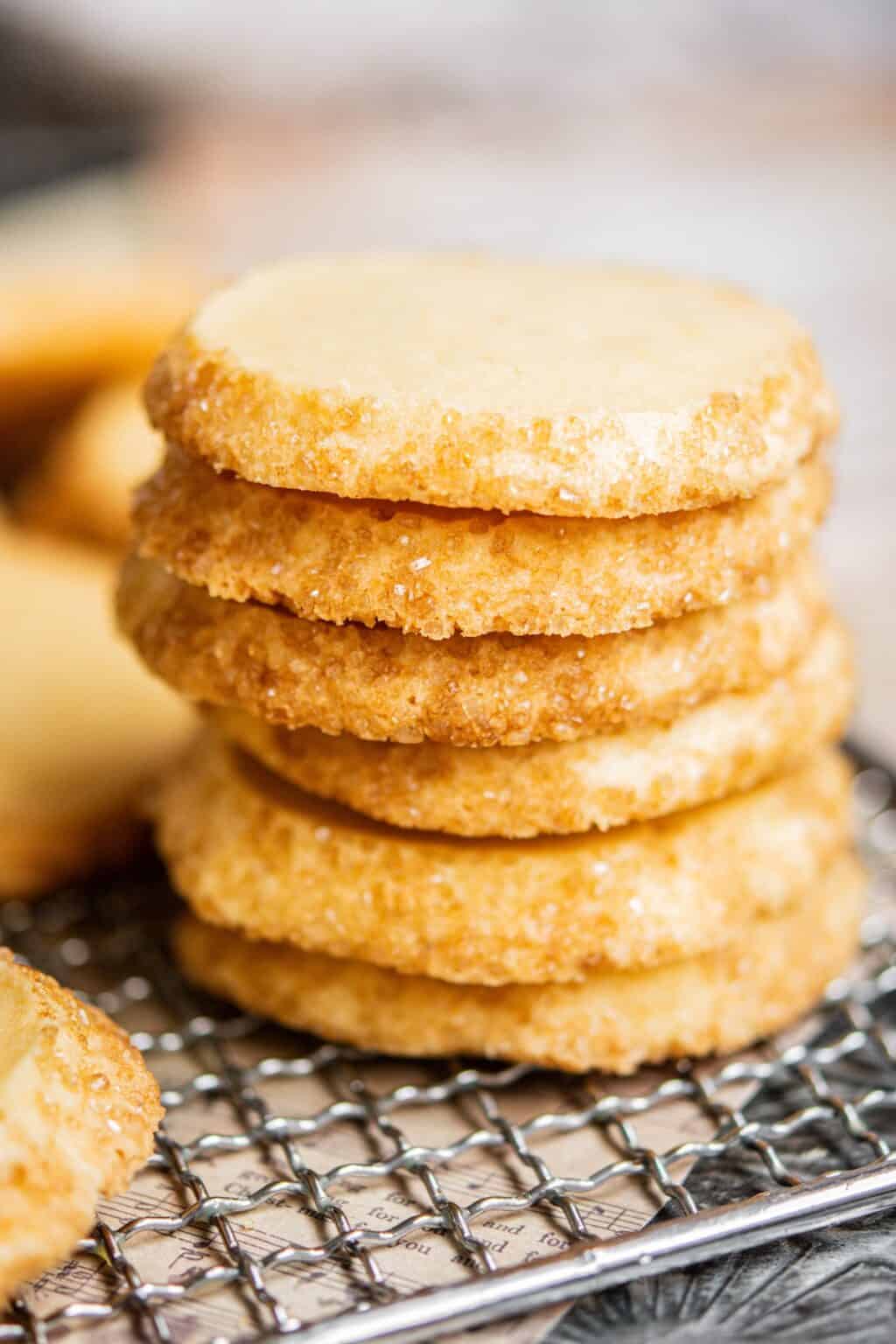 Buttery Sable Cookies - Baking with Butter