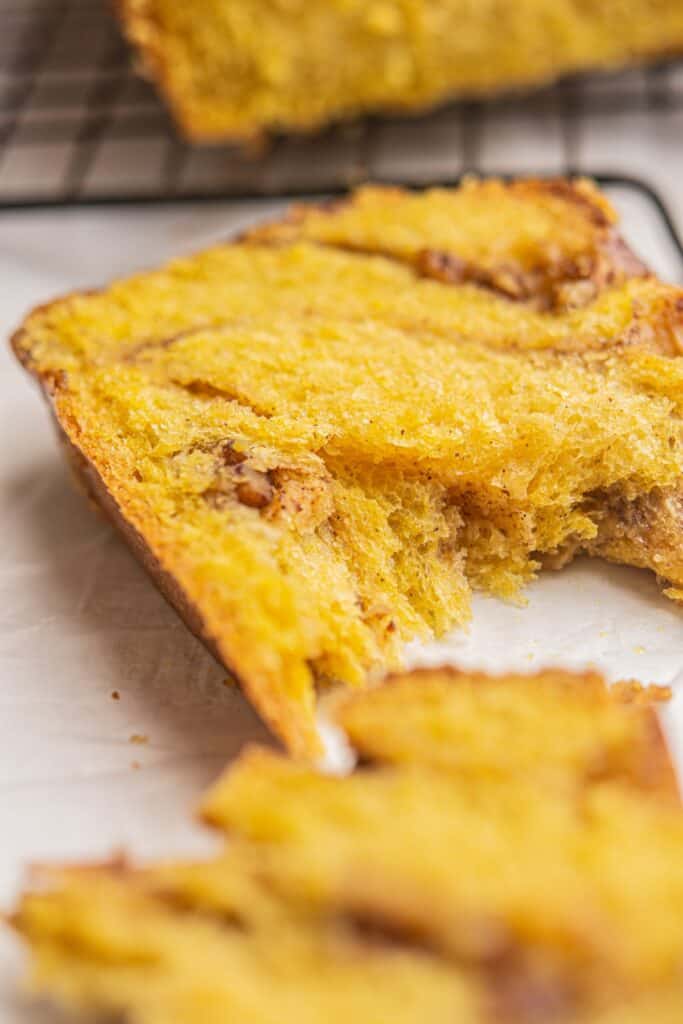 Pumpkin Babka with Cinnamon Pecan Swirl - Baking with Butter