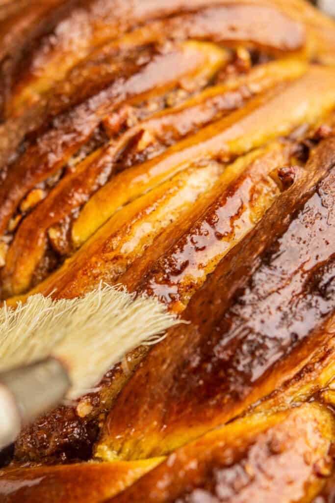 Pumpkin Babka with Cinnamon Pecan Swirl - Baking with Butter
