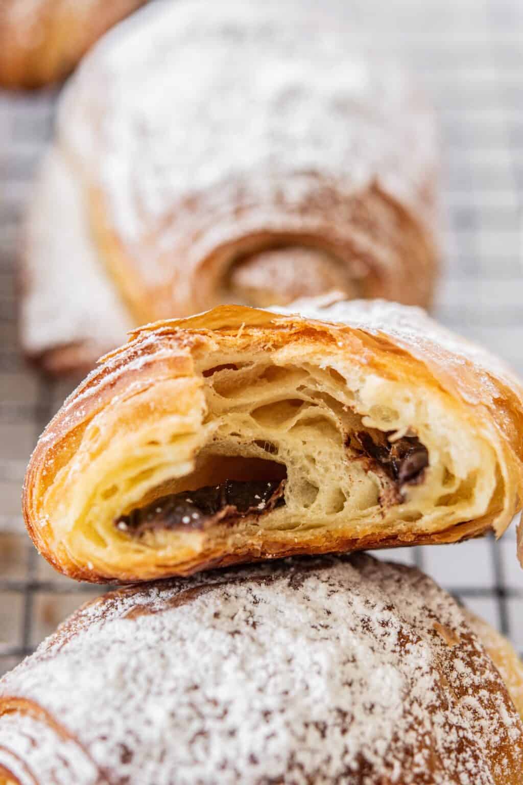 Pain au Chocolat Recipe Step by Step - Baking with Butter