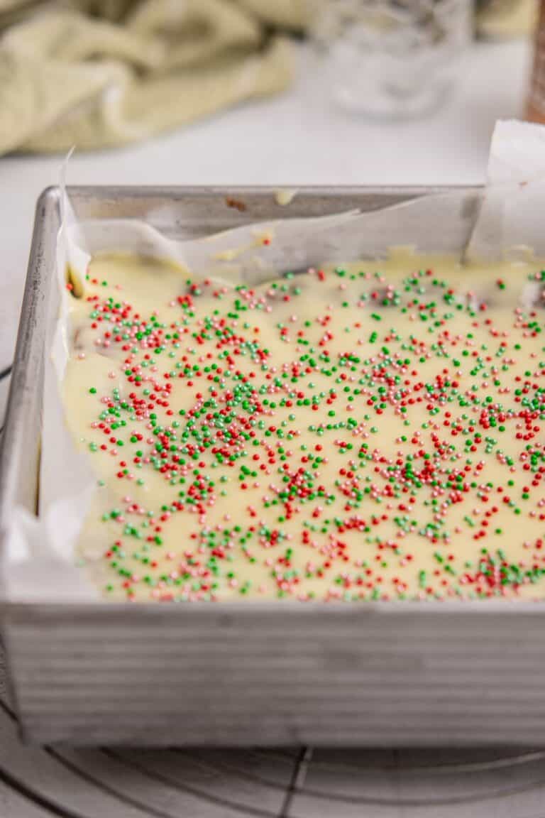 Gingerbread Cookie Bars with Lemon White Chocolate Ganache - Baking ...