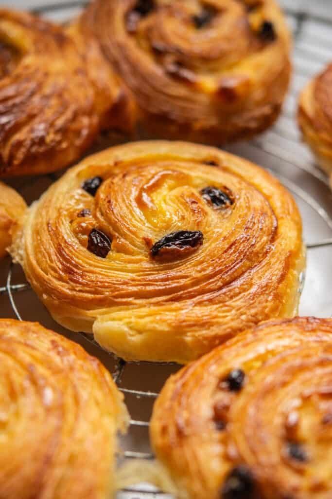 Step by Step Pain aux Raisins Recipe - Baking with Butter
